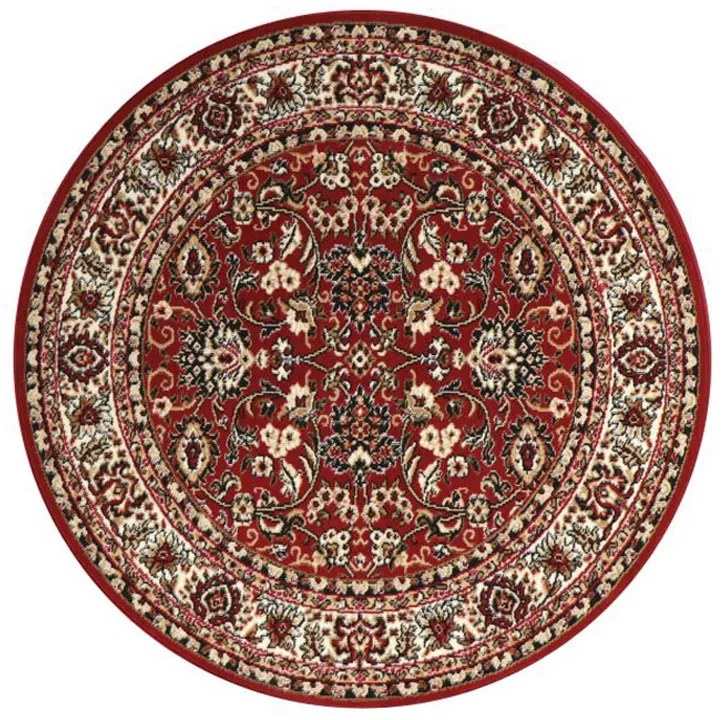 Koberce Breno Kusový koberec PRACTICA kruh 59/CVC, Červená, Vícebarevné, 200 x 200 cm