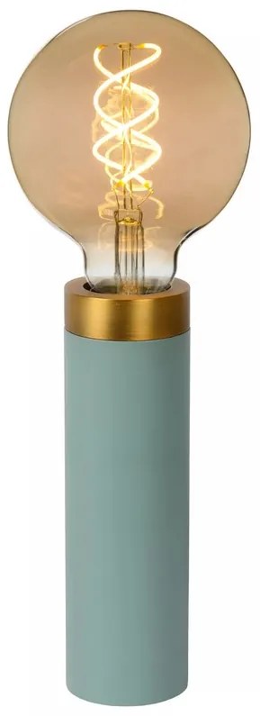 LUCIDE Stolní lampa SELIN  průměr 6 cm - 1xE27 - Turquoise