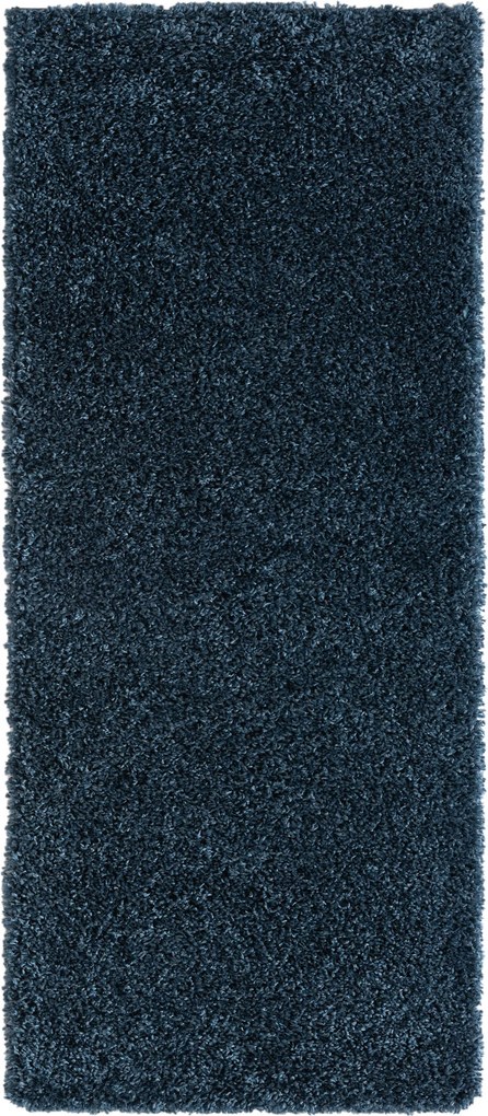 My Flair, Běhoun My Shaggy dunkelblau, 80x250, modrá, chodba / předsíň