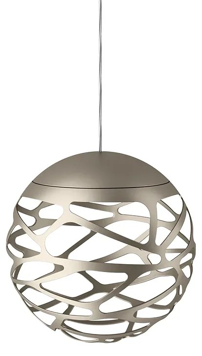 Lodes Kelly Cluster, závěsné svítidlo, 1x7W LED 2700K stmívatelné, champagne, prům. 18cm