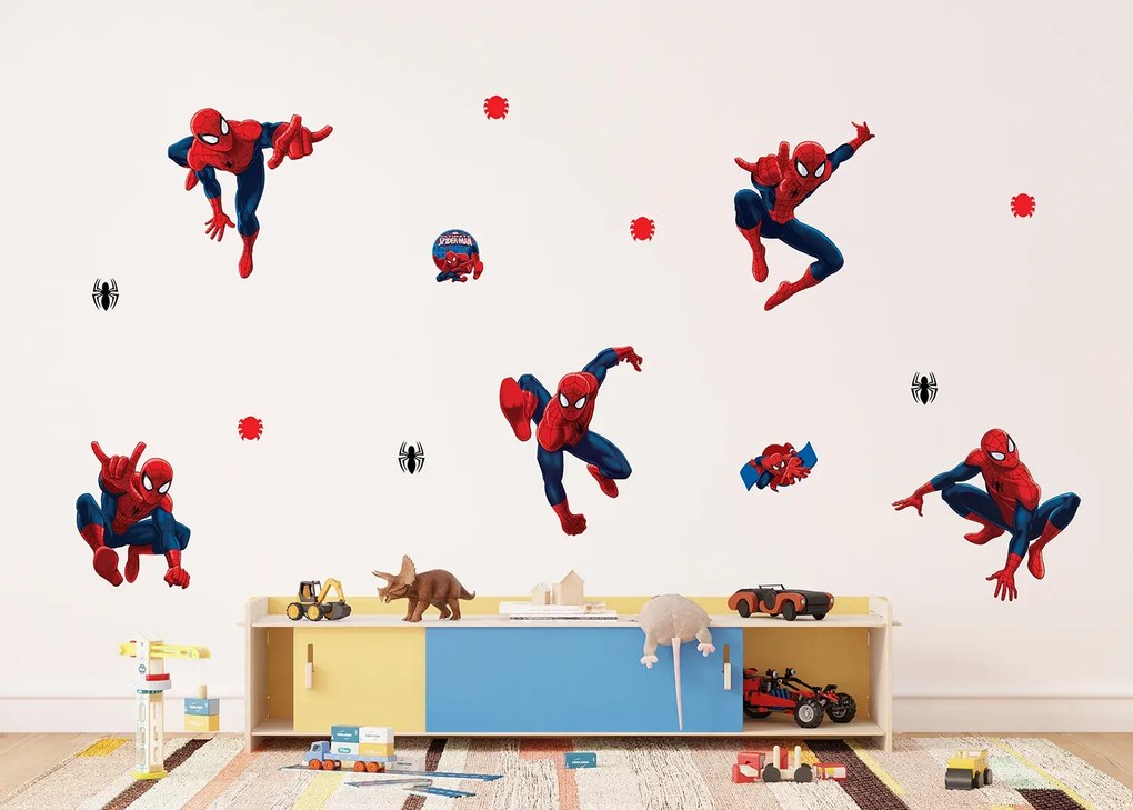 Dětská samolepka na zeď Marvel Spider-Man, Disney | 42.5 x 65 cm | DDK 1762