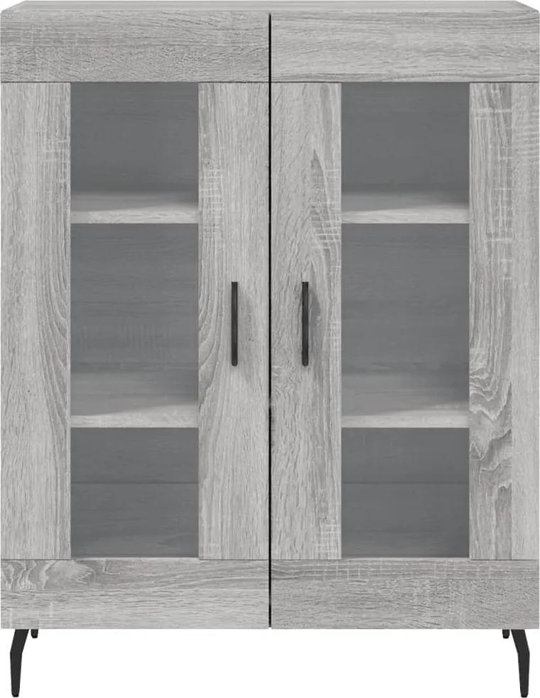 vidaXL Skříň highboard 69,5 x 34 x 180 cm kompozitní dřevo [3198295] Barva: Bílá