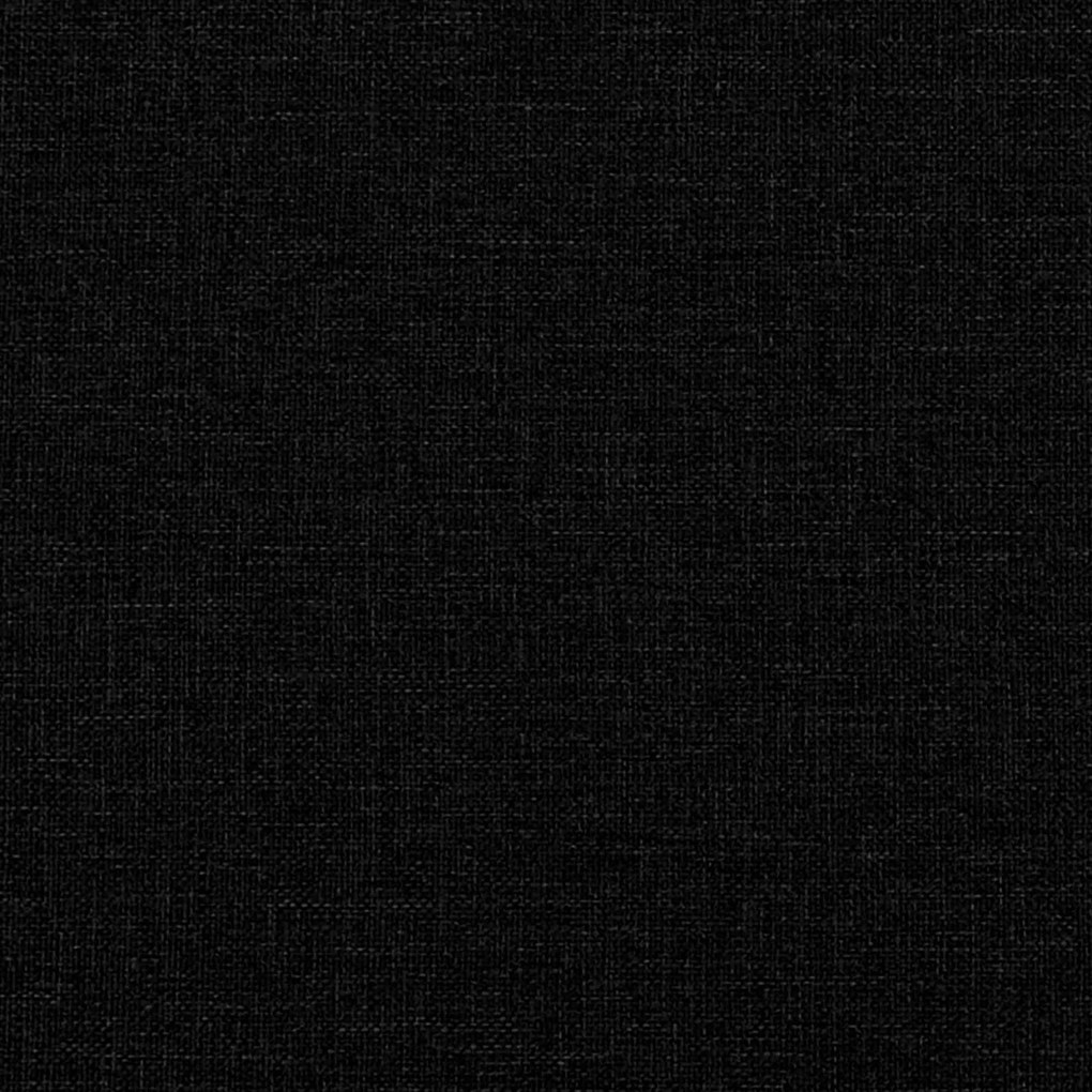 Postel s boxspringem s čelo Černý 200 x 140 cm textil 3341106