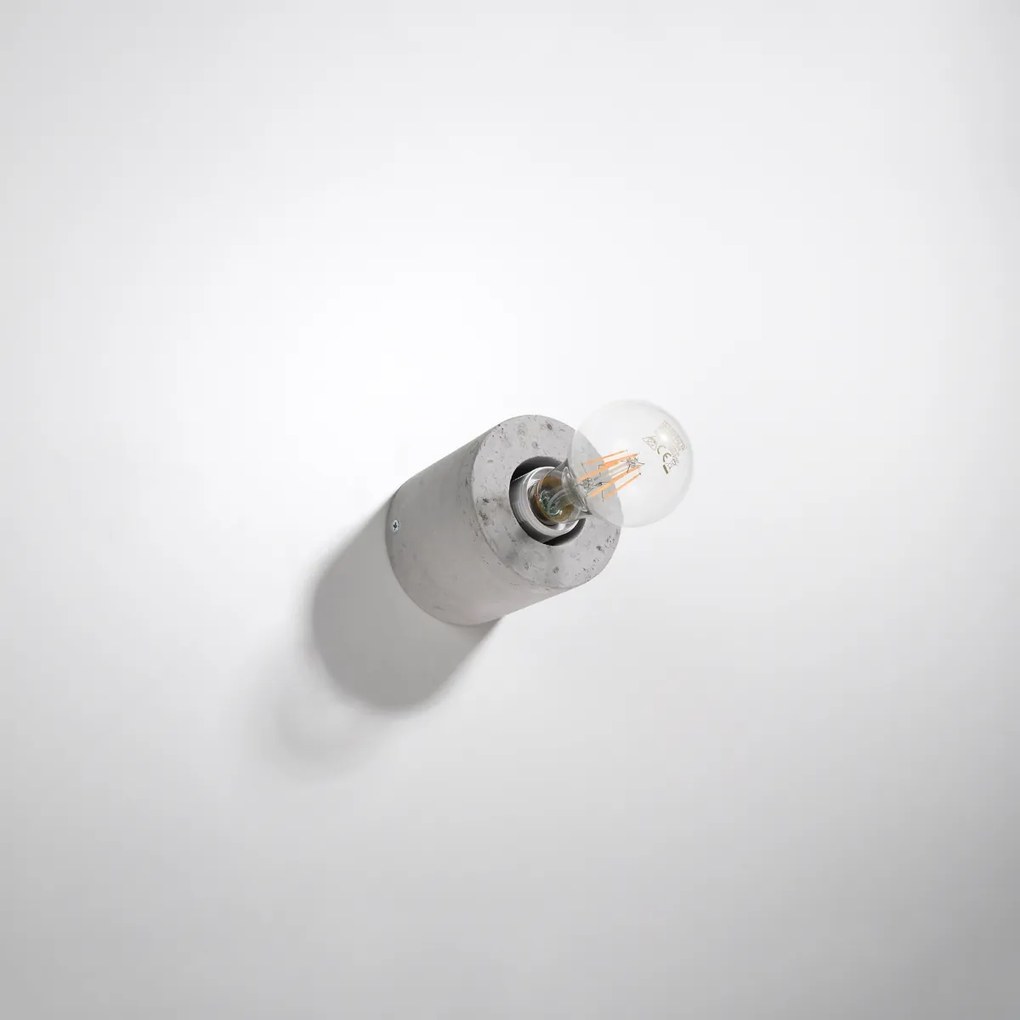 Sollux Lighting Nástěnné svítidlo SALGADO beton