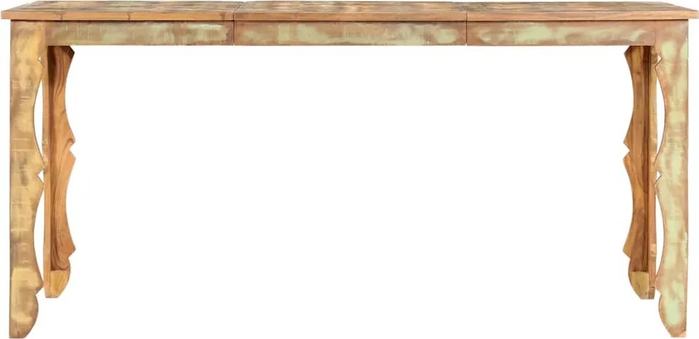 Jídelní stůl 160 x 80 x 76 cm masivní recyklované dřevo 286490