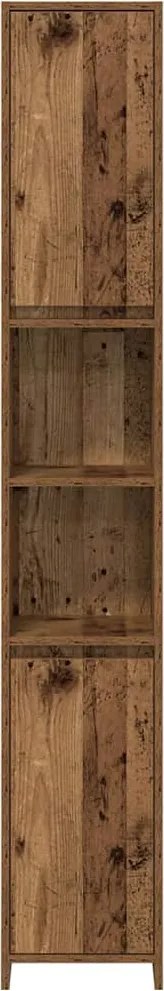 4dílná koupelnová sestava old wood kompozitní dřevo 3328555
