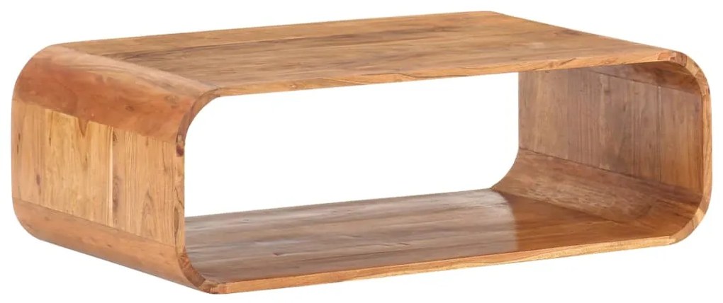 Konferenční stolek Verdess - 90x50x30 cm | masivní akáciové dřevo