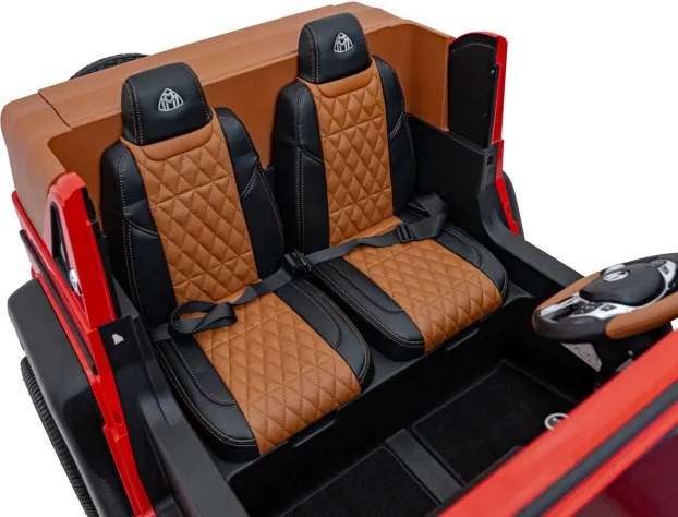 Elektrické autíčko Mercedes Benz MAYBACH G650 červené