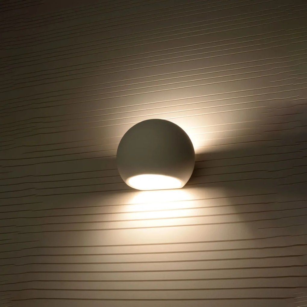 Sollux Lighting Keramická nástěnná lampa GLOBE