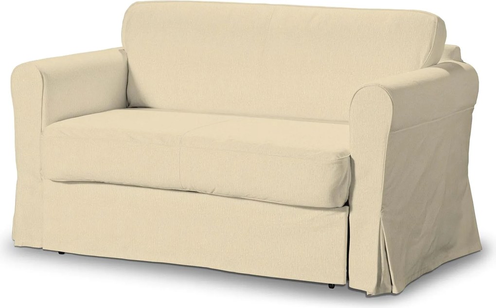 Potah na pohovku IKEA  Hagalund barva krémová látka lesklé, pletený vzor