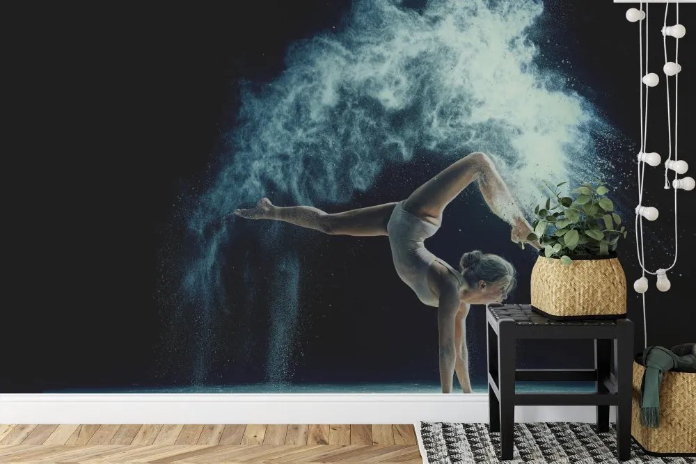 Fototapeta Gymnastka Během Představení Hladký vinyl 135x90