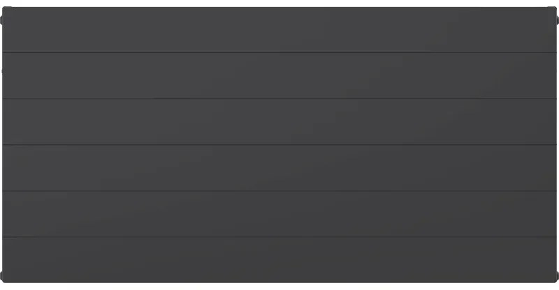 Mexen CL21 Line, panelový radiátor 500 x 500 mm, boční připojení, 504 W, antracitový - W421L-050-050-66