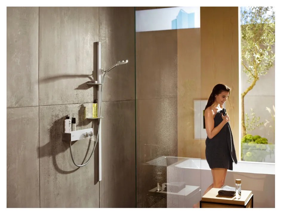 Hansgrohe Raindance Select S - Sprchová sada 120 3jet se sprchovou tyčí 150 cm a miskou na mýdlo, chrom 27646000