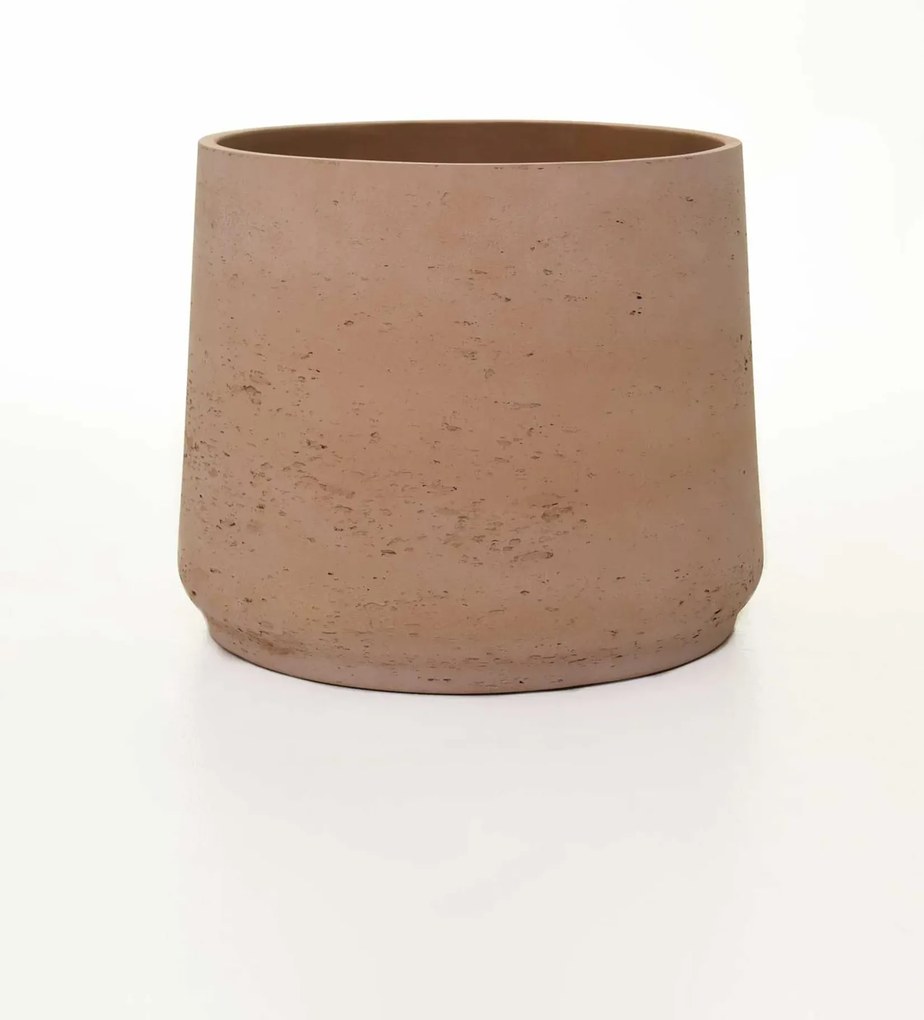 Květináč TROPICO, sklolaminát, výška 38 cm, oranžová