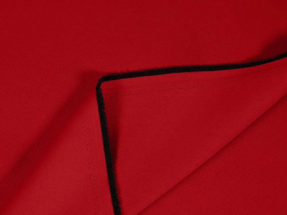 Biante Dekorační běhoun na stůl BKU-104 Sytě červený 35x120 cm