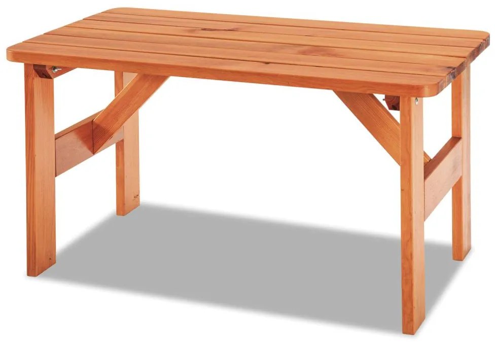 Krajča Dřevěný zahradní stůl ULM JUNIOR (pro děti) Povrchová úprava: Borovice