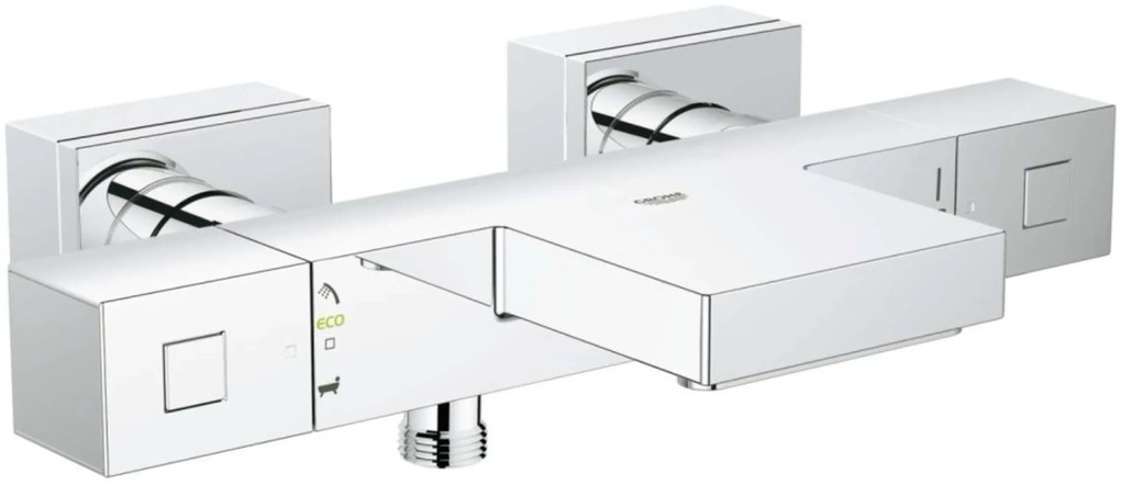 Grohe Grohtherm Cube - Termostatická vanová baterie, chrom 34497000