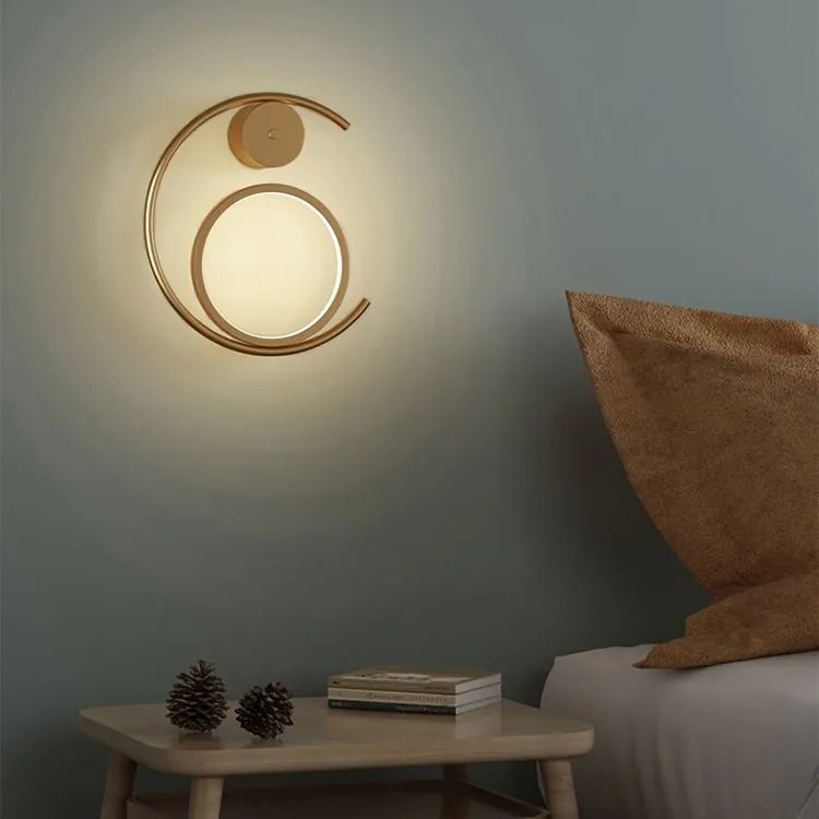 Toolight Toolight, LED nástěnné svítidlo APP1143-W, měděná, OSW-14100