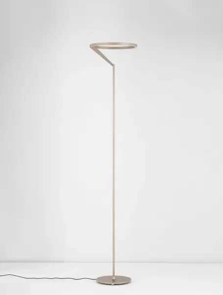 LED stmívatelná champaign zlatá stojací lampa Tilia 2
