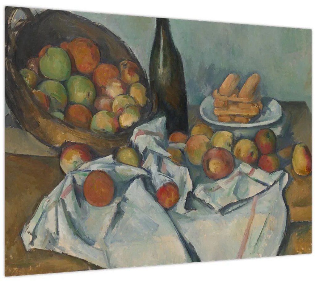 Obraz - Paul Cezanne, The Basket of Apples, reprodukce (70x50 cm)