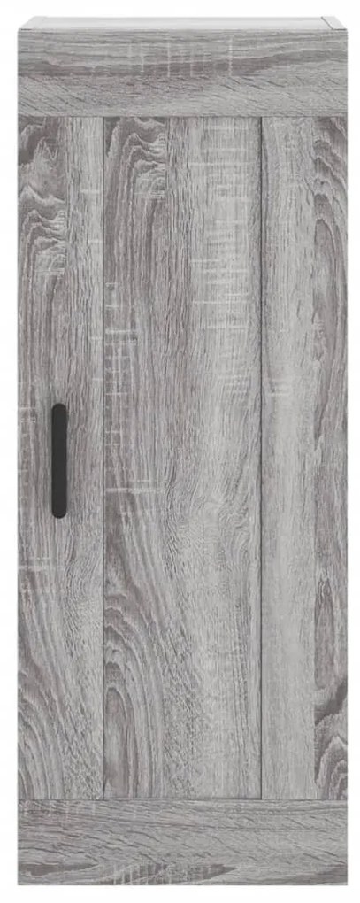 Skříň highboard šedá sonoma 34,5 x 34 x 180 cm kompozitní dřevo