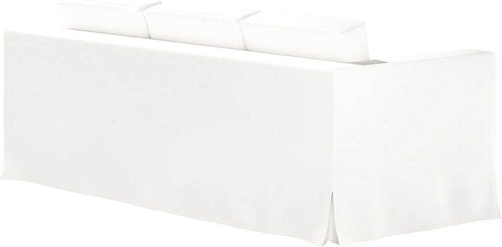 Potah na pohovku IKEA Karlanda 3-místná nerozkládací, dlouhý barva bílá