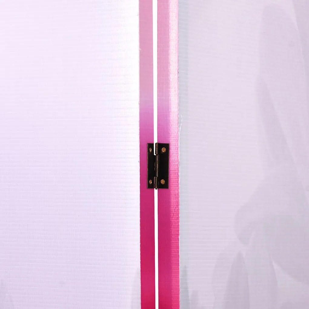 Skládací paraván 160 x 170 cm květina 240477