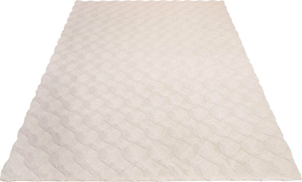 Obsession, Kusový koberec Diamond Cut 800 Cream, 120x170, béžová, ložnice