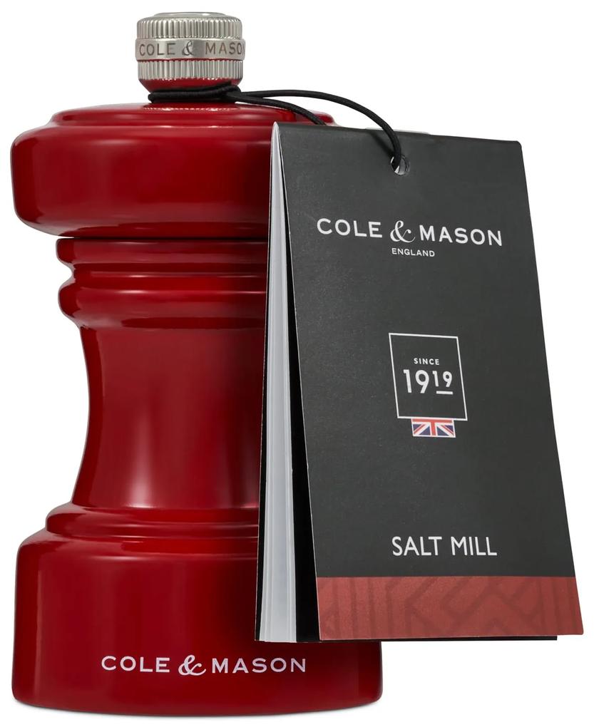 Cole&Mason Mlýnek na sůl Hoxton Red Gloss Precision+