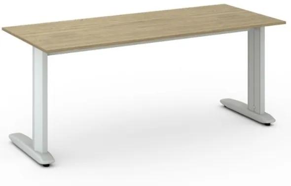 Kancelářský psací stůl PRIMO FLEXIBLE 1800 x 800 mm, dub přírodní