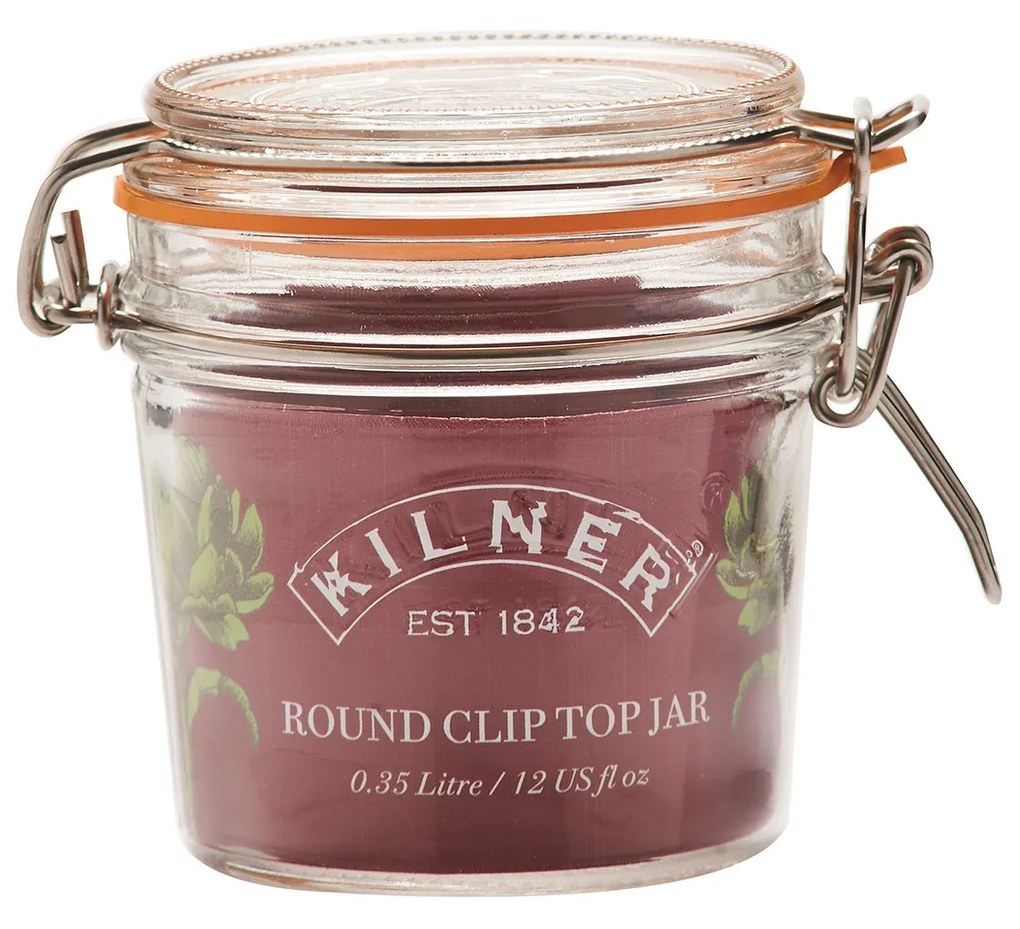 Kilner Zavařovací sklenice s klipem kulatá 350 ml