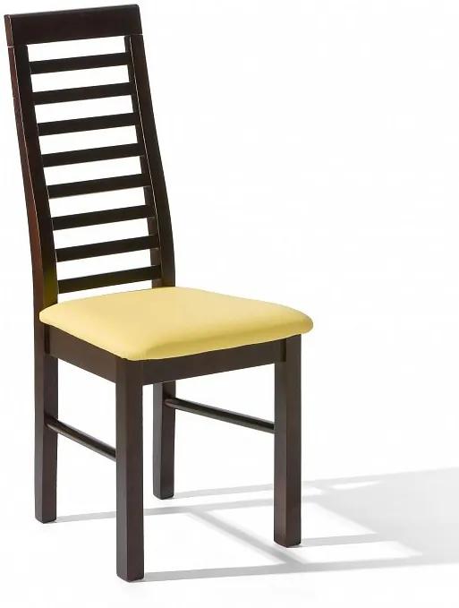 Jídelní židle Monako, masiv olše, wenge / cayenne 1117
