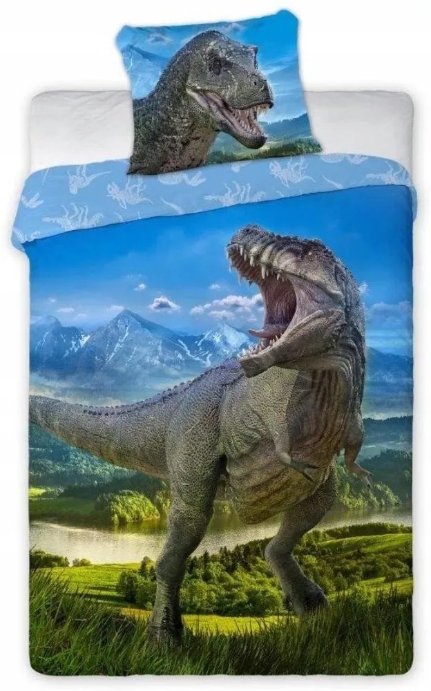 Povlečení T-Rex 140 x 200 + 70 x 90 cm FARO