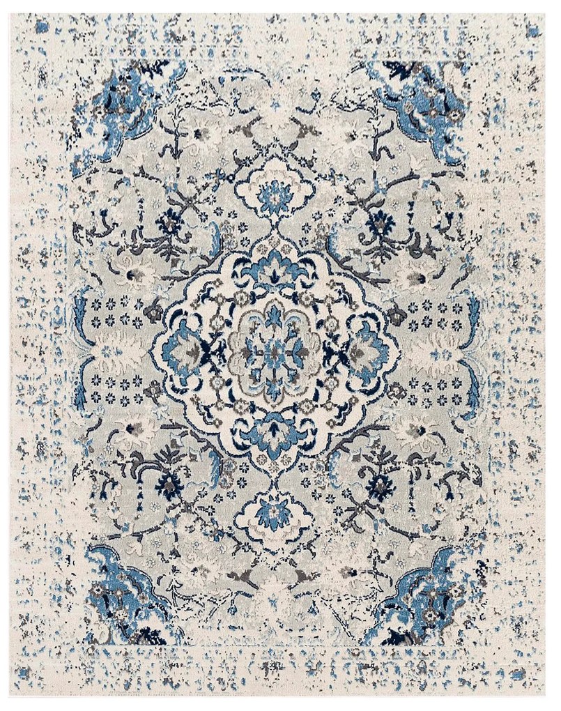 Conceptum Hypnose Kusový koberec WOOBTNY0231, Šedá, 120 x 180 cm