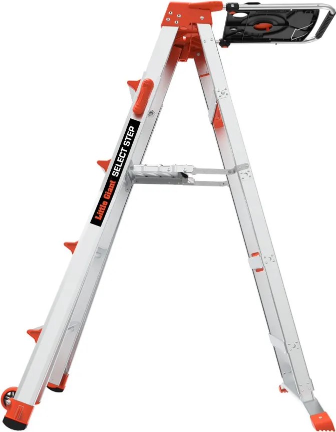 Little Giant Select Step – výškově nastavitelné štafle s pracovní plošinou, 15125EN