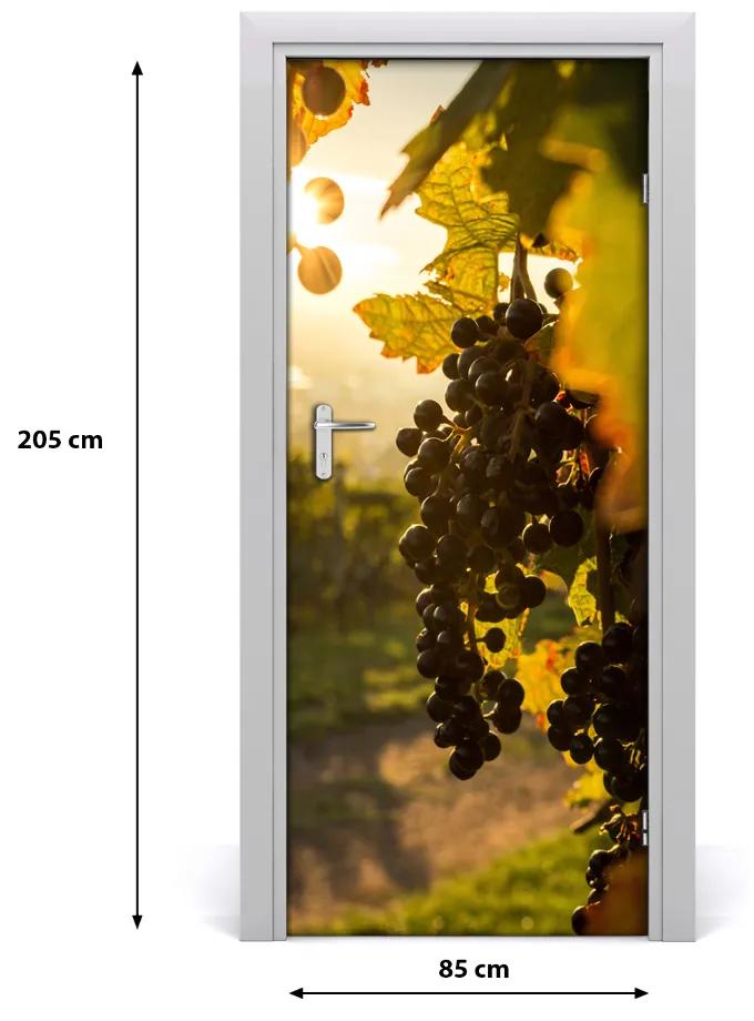 Fototapeta na dveře vinnice 85x205 cm