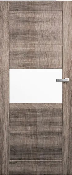 Interiérové dveře vasco doors TEO model 3 Průchozí rozměr: 70 x 197 cm, Orientace dveří: Levé dveře, Dekor: Ořech columbia