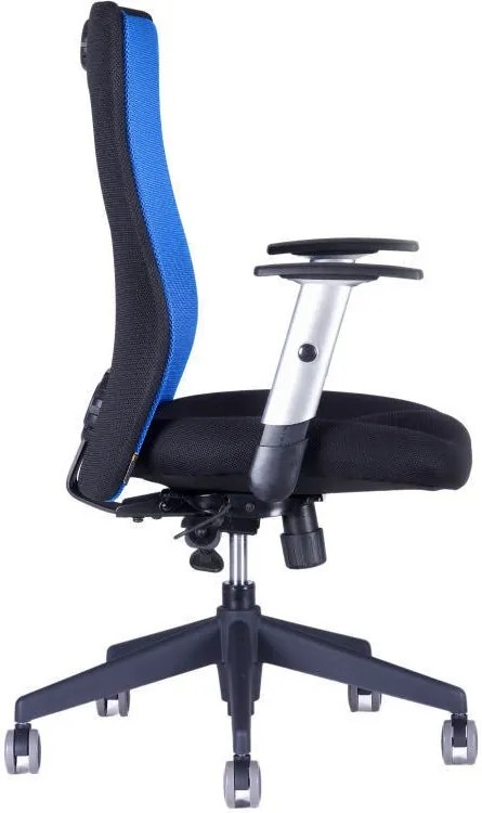 Office Pro Kancelářská židle na kolečkách Office Pro CALYPSO GRAND BP – s područkami Modrá 14A11