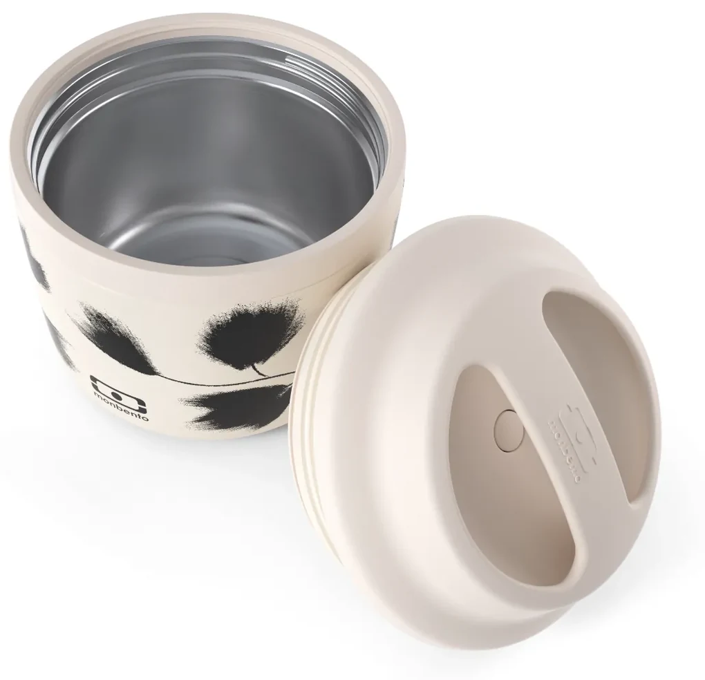 Monbento Svačinový Termo Box Element Graphic Plume 550 ml | BIANO