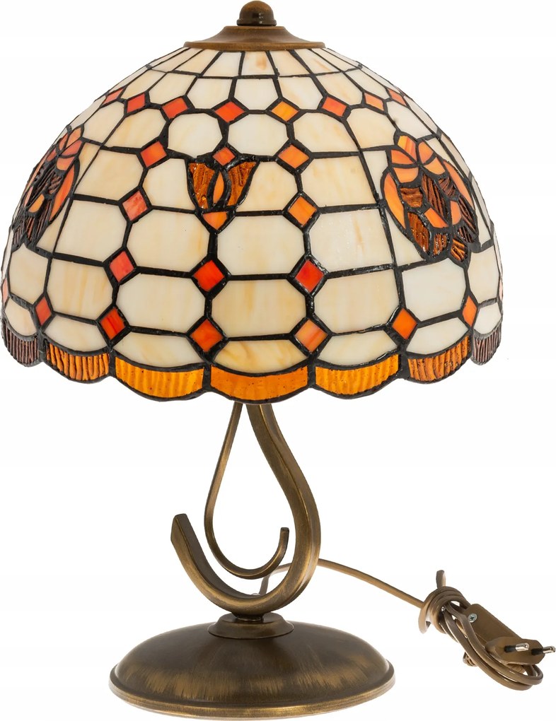 Vitrážová lampa ve stylu Tiffany