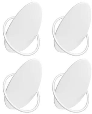 Set čtyř háků na oblečení LCR039W01 (4 ks)