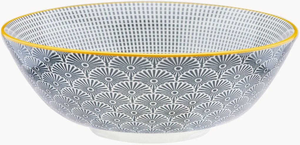 Sada porcelánových misek Pattern, 6 dílů