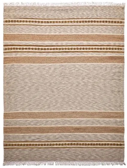 Diamond Carpets koberce Ručně vázaný kusový koberec Wild West DESP HL62 Natural Brown Rozměry koberců: 300x400