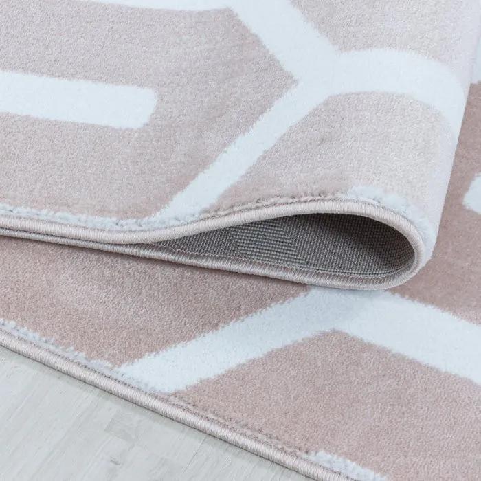 Vopi | Kusový koberec Costa 3524 pink - 140 x 200 cm