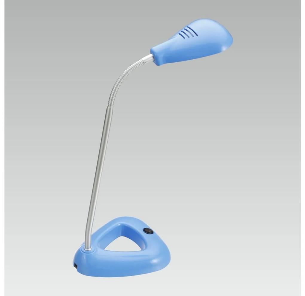 Luxera LUXERA 63105 - LED Kancelářská lampa FLIPP 1xSMD LED/4,68W modrá 63105