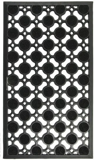 B-line, Rohožka guma 302 - na ven i na doma, 40x70, šedá