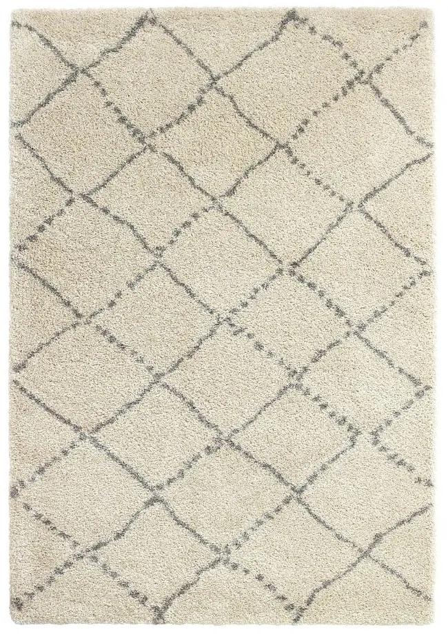 Šedo-krémový koberec Think Rugs Royal Nomadic Cream & Grey, 160 x 230 cm |  BIANO