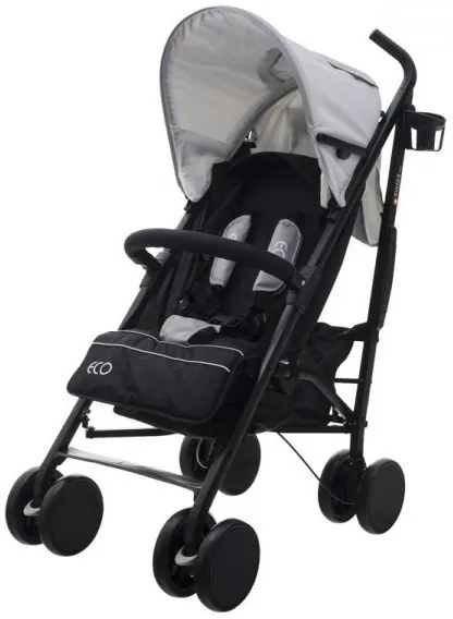 Euro Baby Sportovní kočárek Eco Swiss design - middle grey