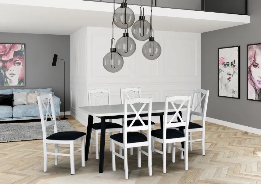 stoly/jidelni-stul-oslo-6 deska stolu artisan, nohy stolu kašmír