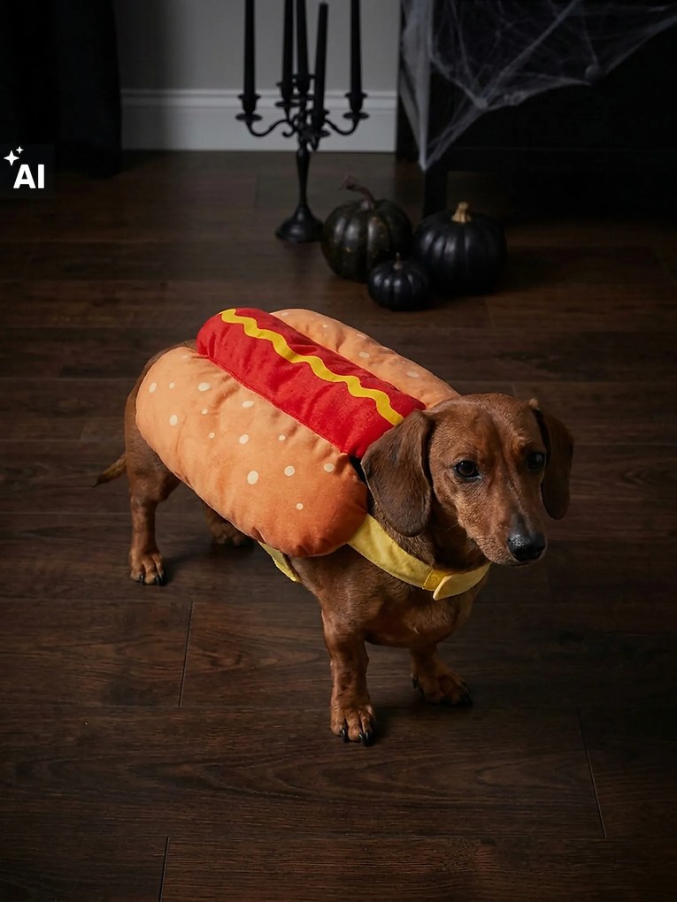 Sinsay - Kostým hot dogu pro jezevčíka - vícebarevná